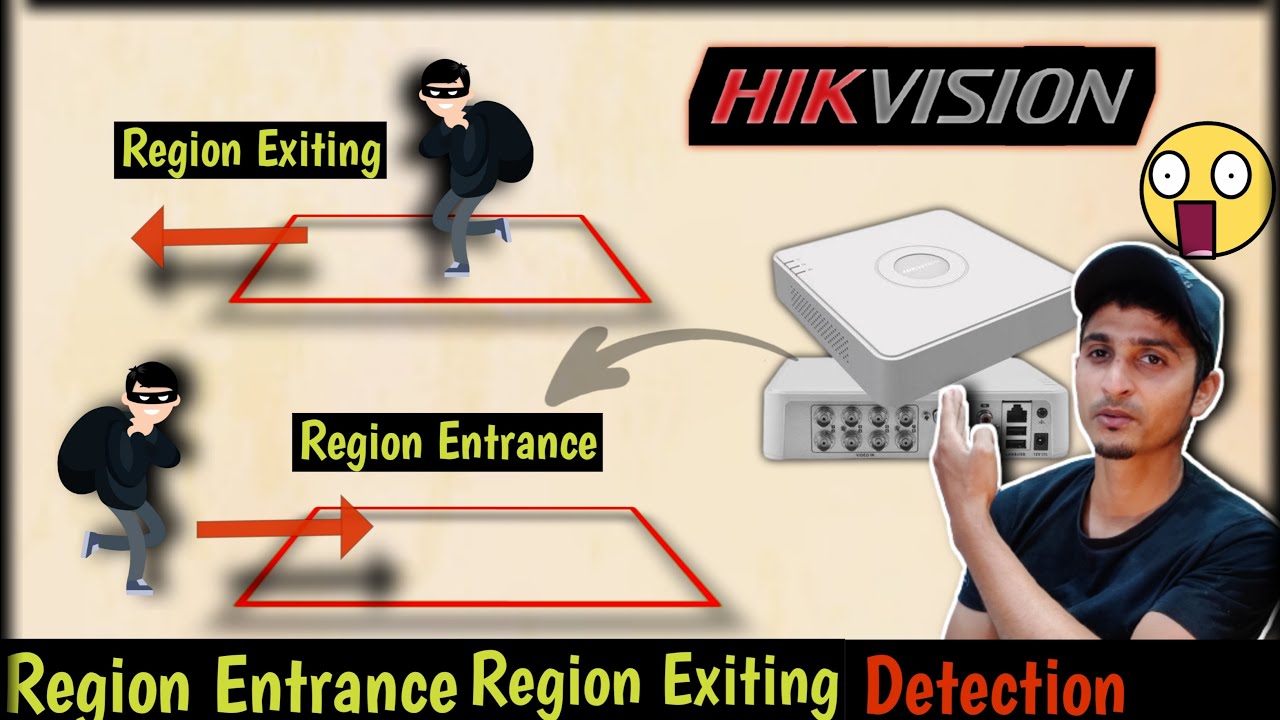 How to Set Region Entrance Detection Region Exiting Detection in ...