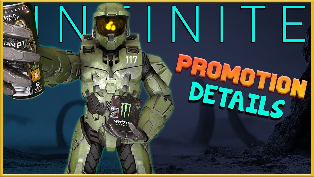 Halo Infinite Monster Cans | All The Promotion Details - YouTube