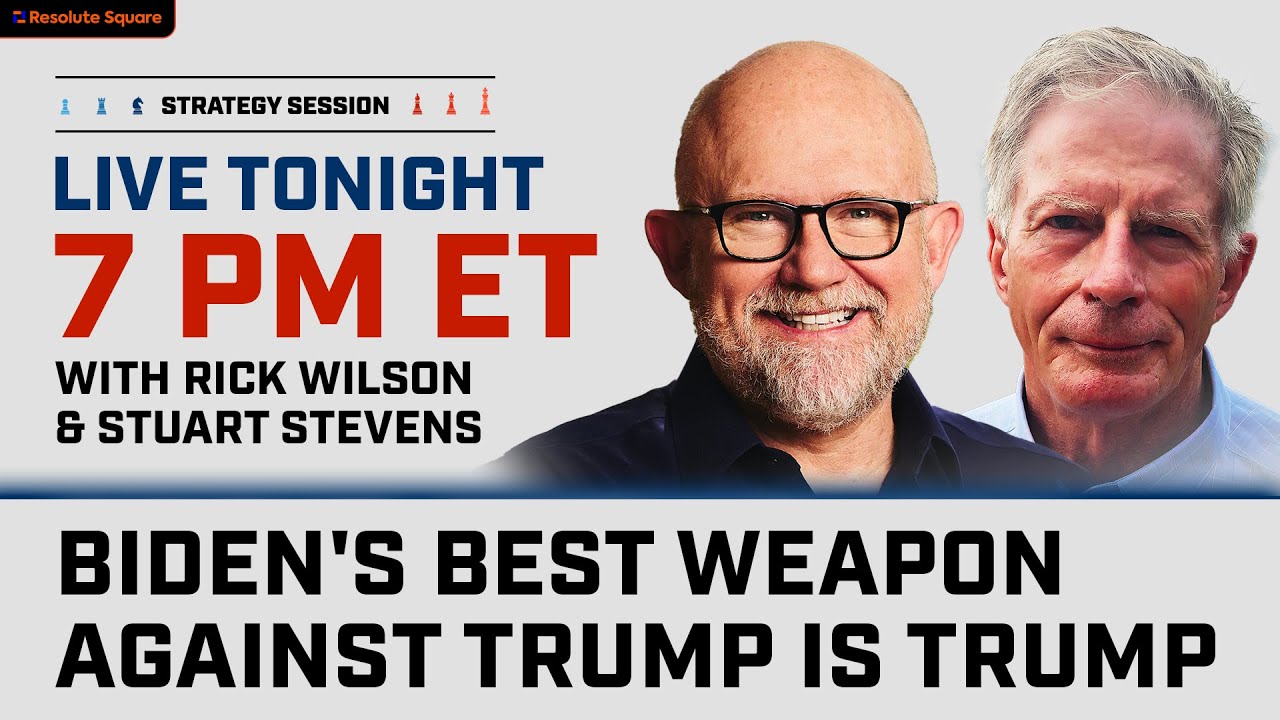 Biden's Best Weapon Against Trump Is ...Trump | Strategy Session Live w ...