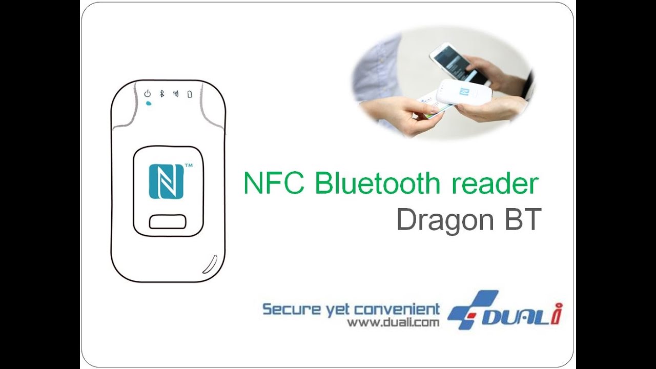 2-3 NFC Bluetooth reader- customize the setting using DRAGON BT CONTROLLER. - YouTube