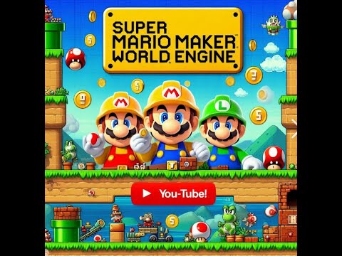 SUPER MARIO MAKER WORLD ENGINE - YouTube