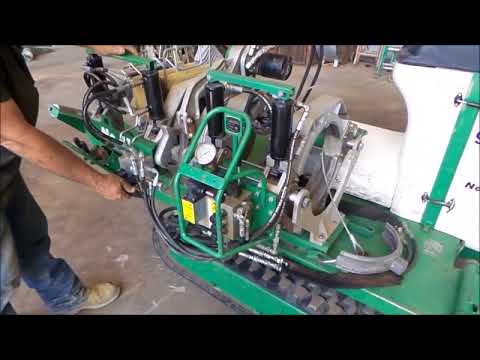 Mcelroy TracStar 412 pipe fusion machine for sale | no-reserve Internet ...