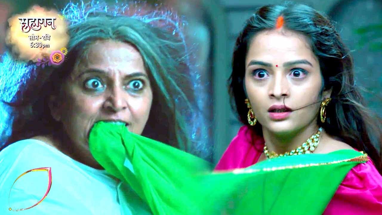 Suhagan Promo: Krish Ke Dadi Ne Kiya Bindiya Par Hamla, Bindiya Ko Laga ...