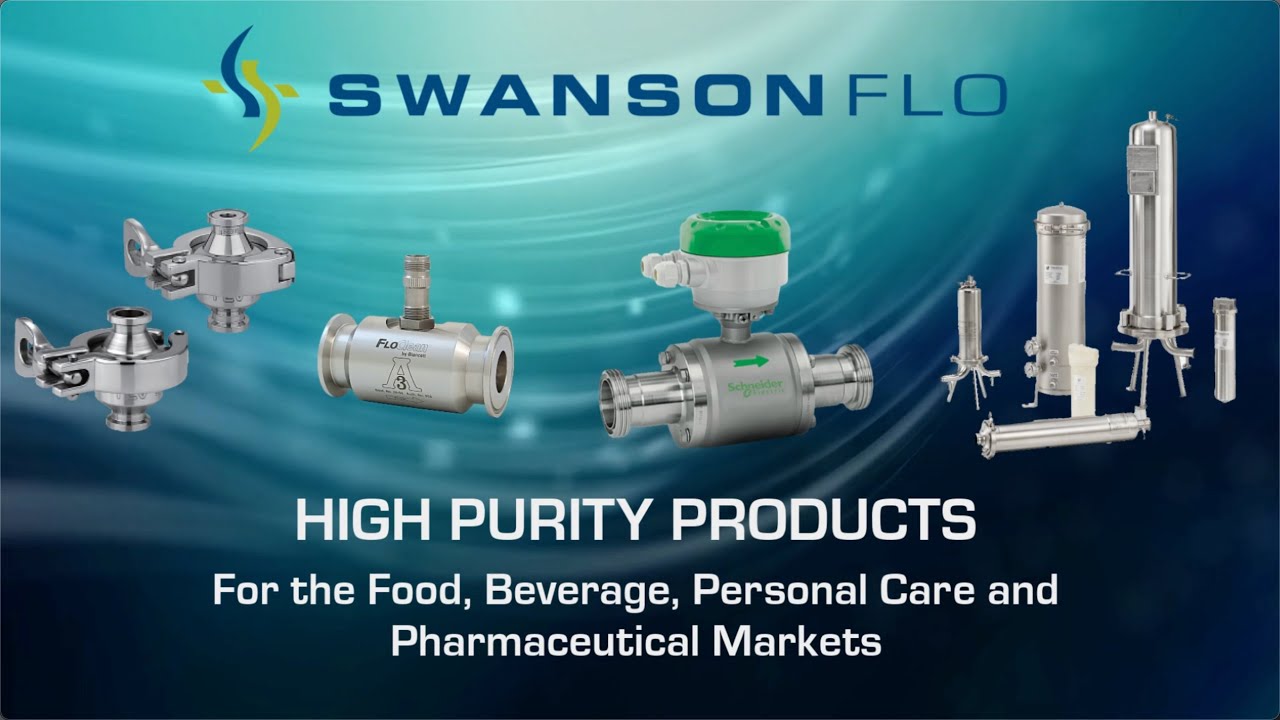 Swanson Flo High Purity Valves, Instruments & Process Equipment - YouTube