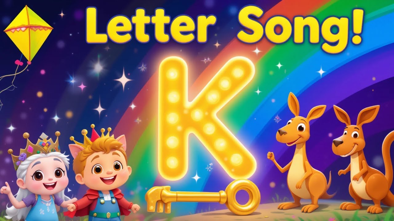 Letter Kk | New Phonics Songs | Animated Songs for Kids | The Letter K ...