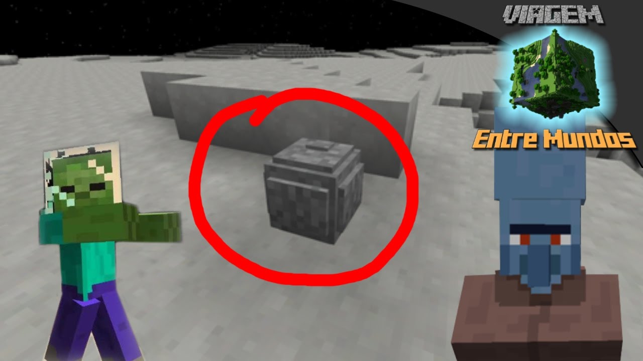 VIAGEM ENTRE MUNDOS - FERRO METEÓRICO - MINECRAFT #31 (Universal: Interdimensional Escape Mod ...