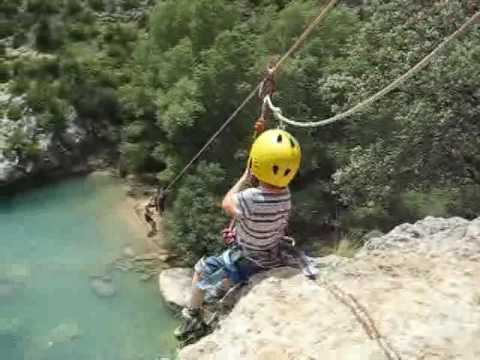 Rodellar Canyon Enfants Sierra de Guara avec le Team GGO. - YouTube