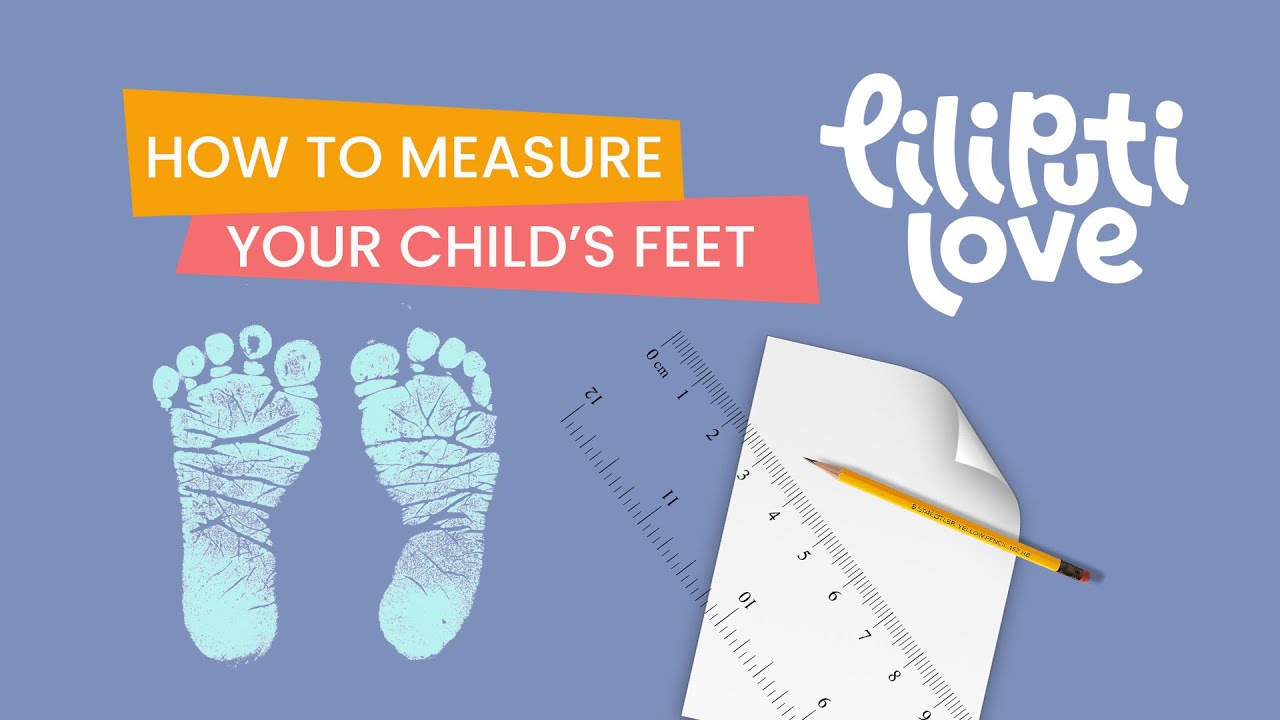 How To Measure Your Child's Feet and Find the Right Size Shoe Online ...