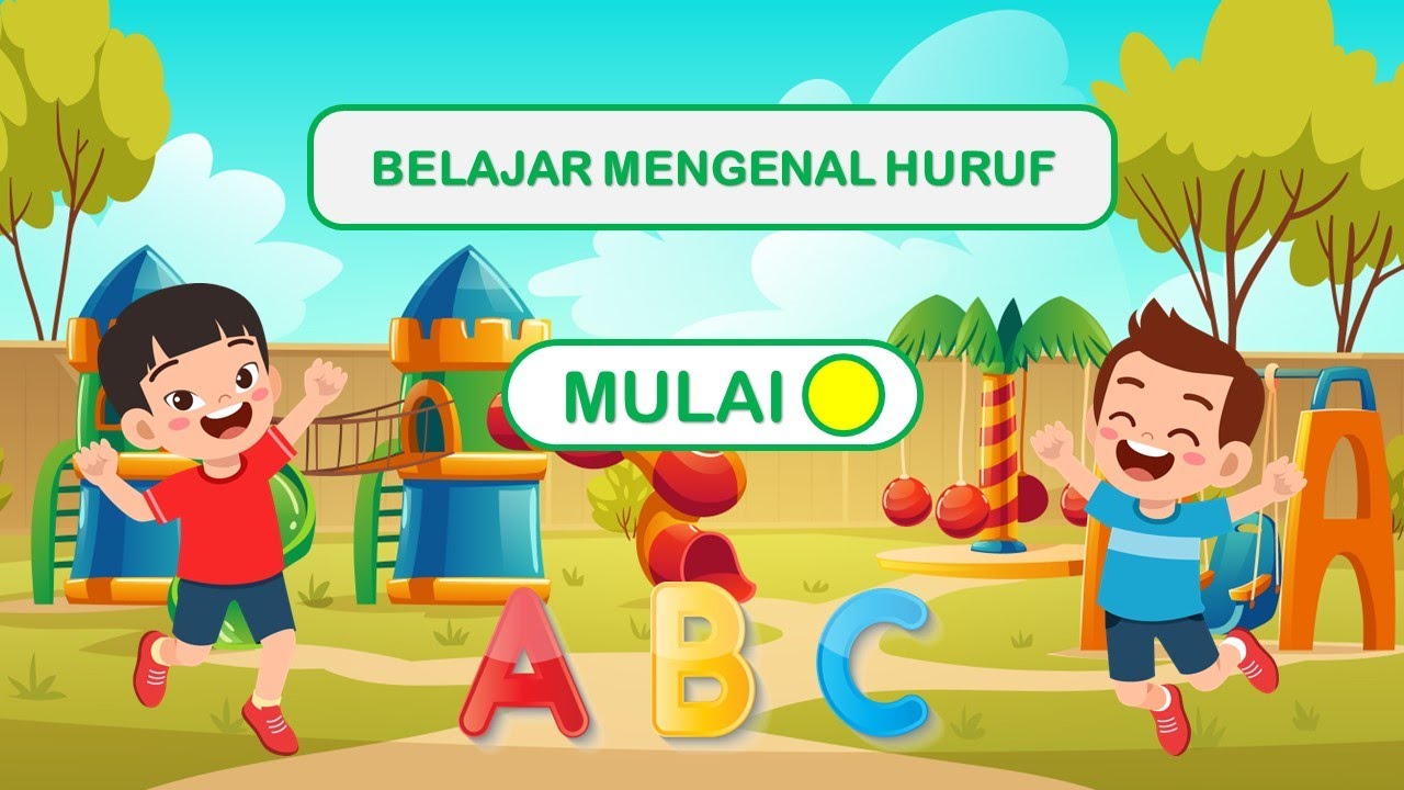 Template Powerpoint Belajar Alphabet PAUD 2 | Tutorial Buat Presentasi ...