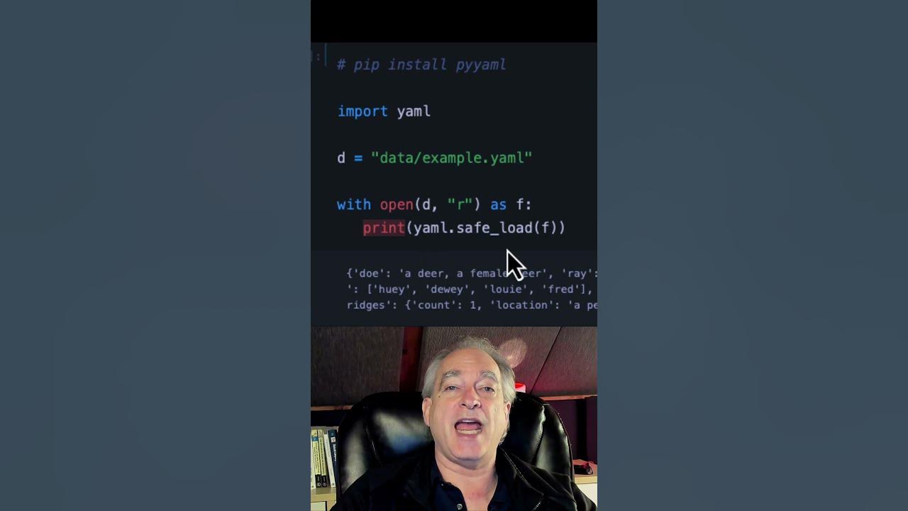 How to parse a YAML file with Python 🐍 - YouTube