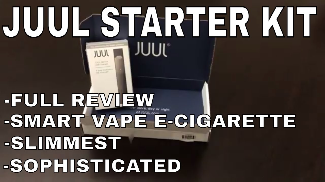 The JUUL - JUUL VAPE E-CIG SYSTEM REVIEW - YouTube