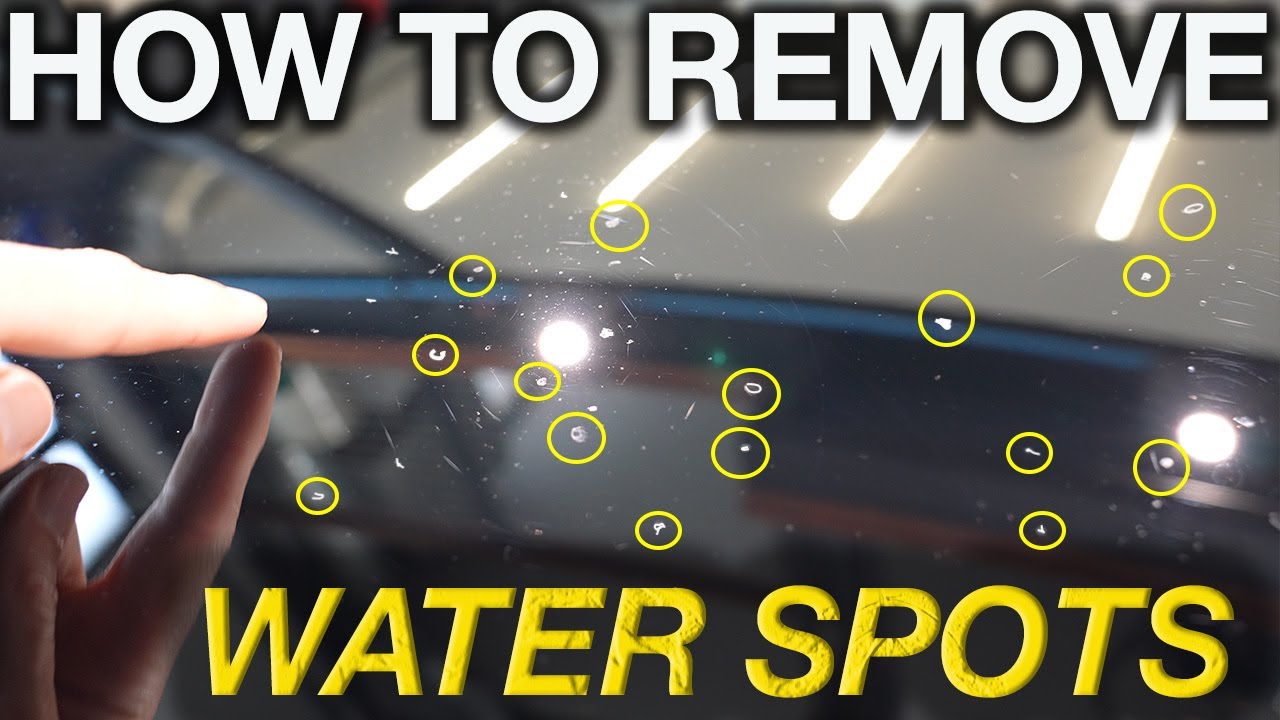 How To Remove Water Spots Best Detailing Tips and Tricks - YouTube