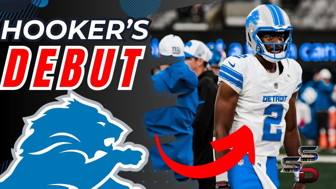How Would You Grade Hendon Hooker's DEBUT For The Detroit Lions? - YouTube