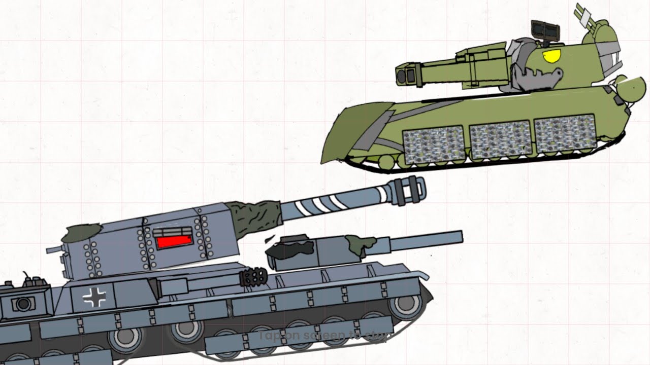 Monster Death Vs Maus Hero episode 3 Cartoon About Tanks - YouTube