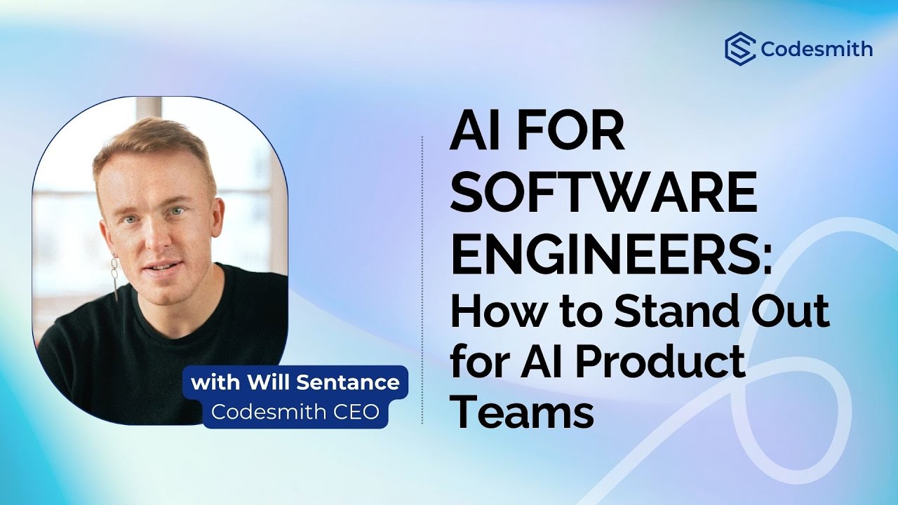 AI for Software Engineers: How to Stand Out for AI Product Teams - YouTube