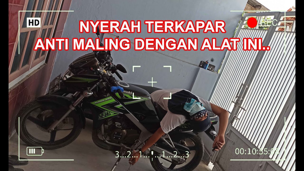 Maling Motor Akan Berfikir 2x Dengan Alat Ini Bisa Sial Maling Motor ...