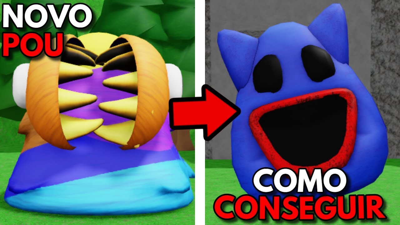 ME TRANSFORMO NA NOVA VERSÃO DE POPPY PLAYTIME DO POU DE TERROR DO ...