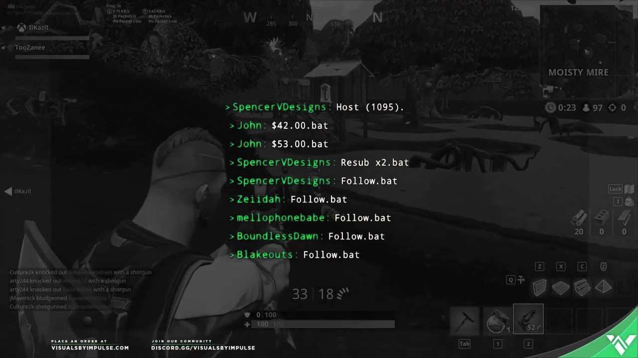 Cyber Animated Twitch Event List - YouTube