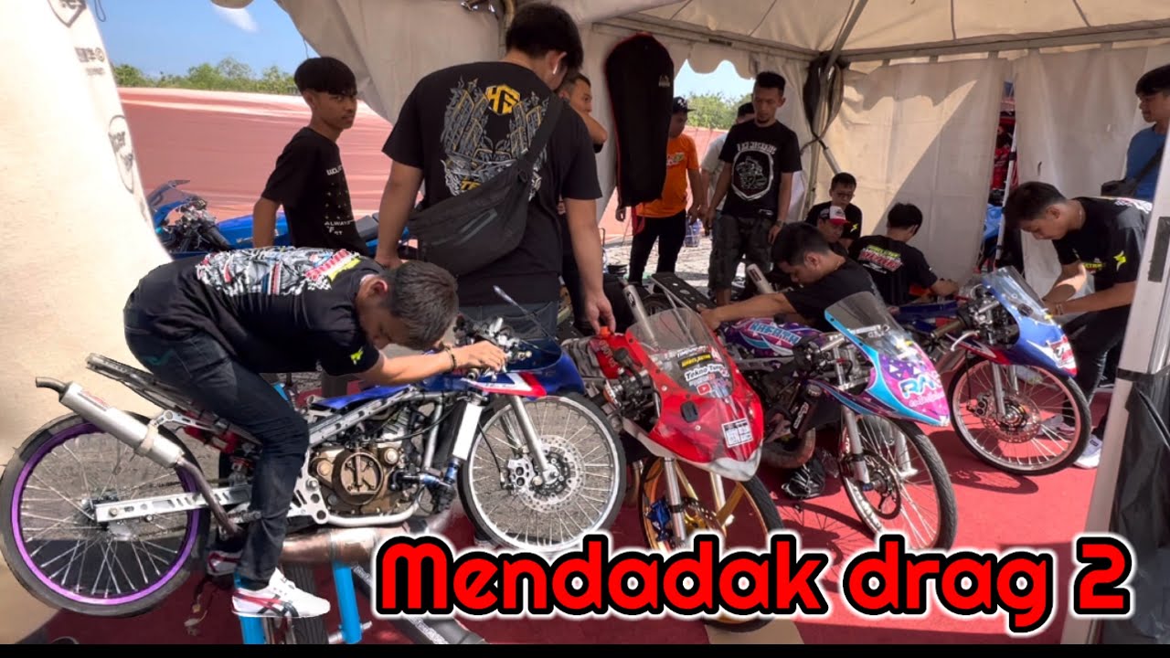 HARI PERTAMA MENDADAK DRAG 2 lanud gading wonosari - YouTube