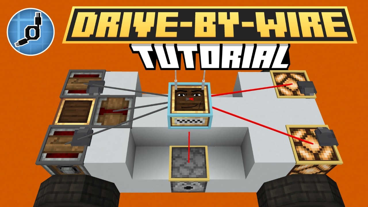 Replacement for Redstone Links? | Drive By Wire VS2 Addon Tutorial - YouTube