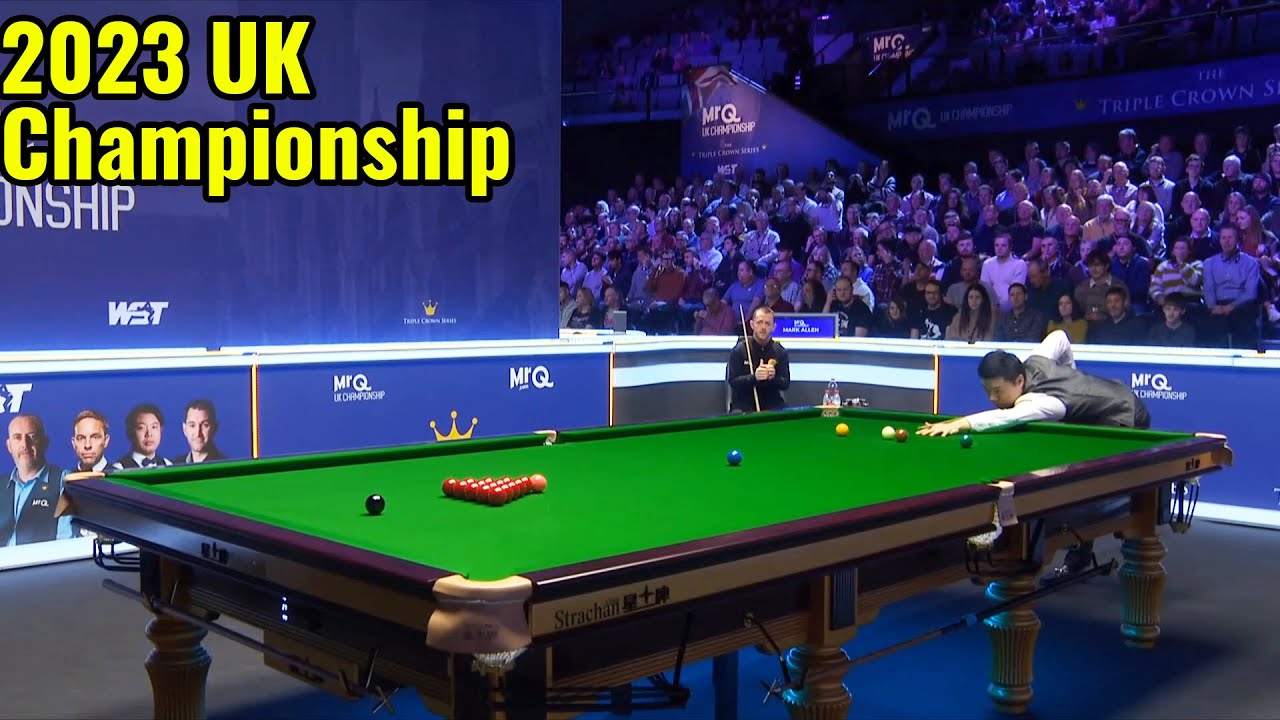 Ding Junhui vs Mark Allen UK Championship 2023 Round 1 Full Match HD ...
