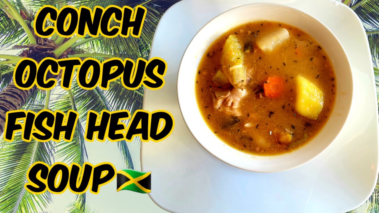 HOW TO MAKE FLAVORFUL CONCH SOUP/STRONG BACK! - YouTube