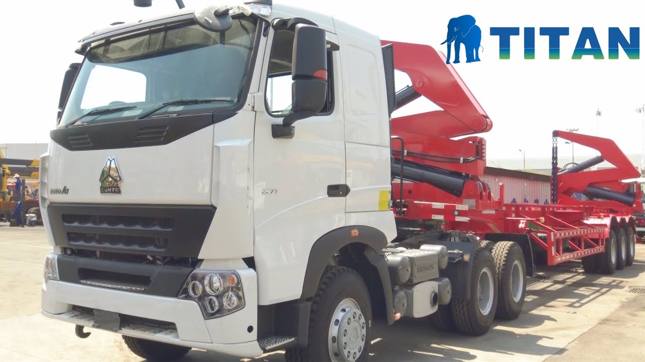 37 Ton 40 foot Side Lifter Trailer for Sale | TITAN MHQ40 Side Loader ...