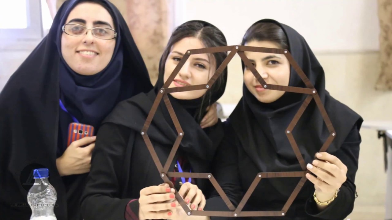 Scissor like Structure Workshop - Ardabil (part2) - YouTube