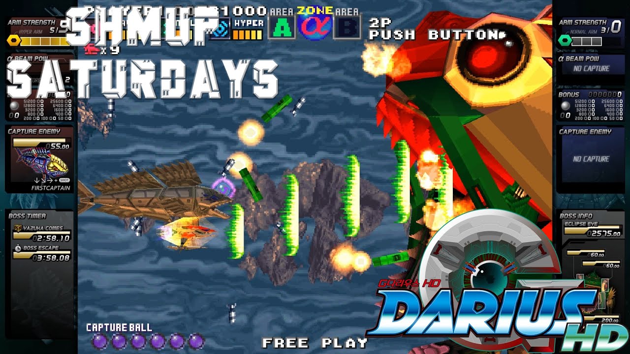 SHMUP Saturdays- G-Darius HD - YouTube