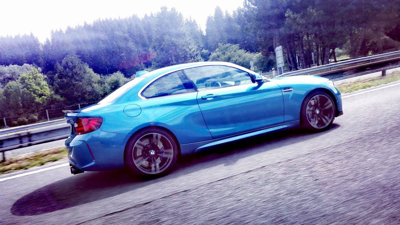 BMW M2 - ///M Performance Exhaust !!COLD START!! Very loud sound. - YouTube