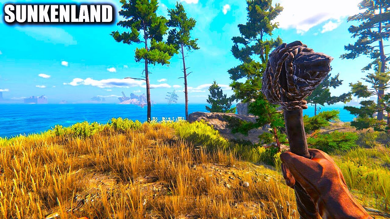 Day Three Waterworld Survival New Massive Update! | Sunkenland Gameplay ...