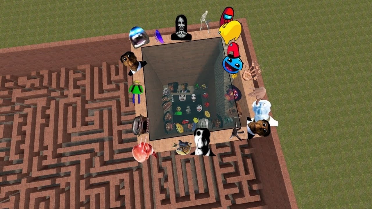 Gmod Escape From Nextbots And In Vobunga Hand 1 Fun Garry's Mod #Happy ...