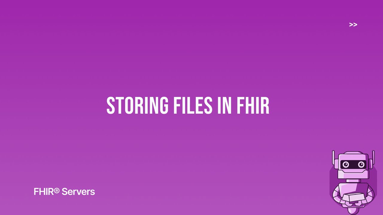 Storing Files in FHIR - YouTube