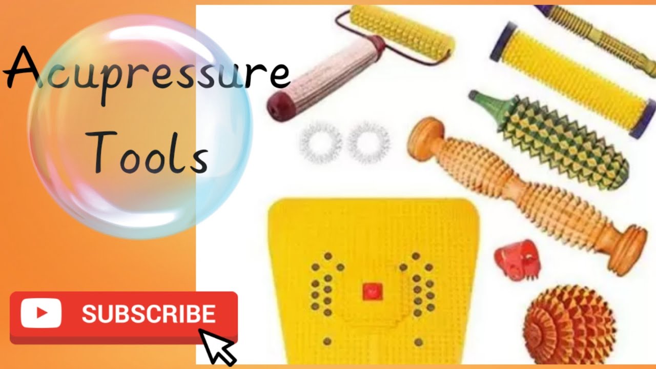 ####Accupressure Tools kit## Accupressure tools relax body pain - YouTube