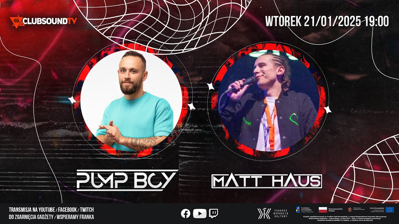 PUMP BOY & MATT HAUS live! Clubsound TV! Episode 170 - YouTube