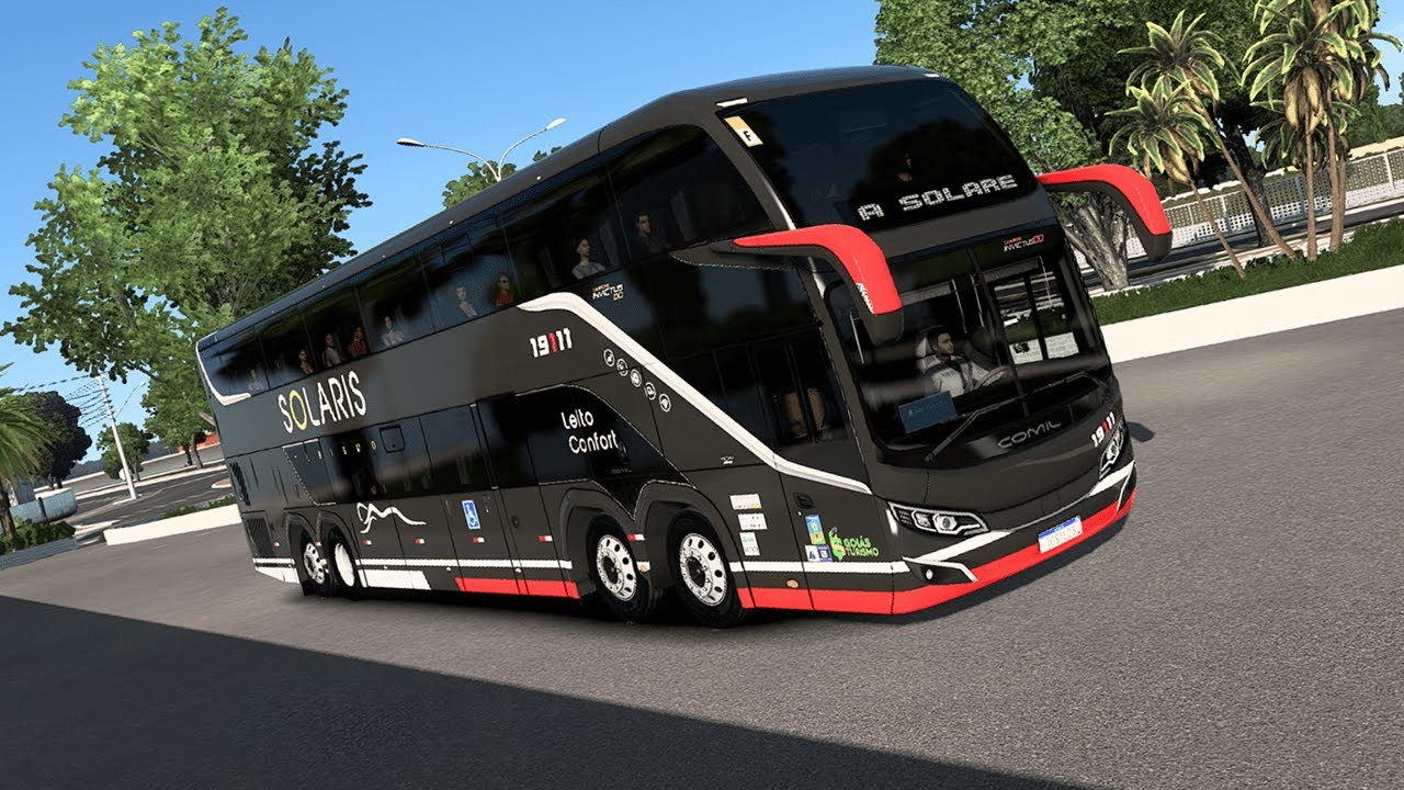 CARRO DO DIA: COMIL INVICTUS DD 2023 (SOLARIS) VOLVO B510R - MOTORISTA ...