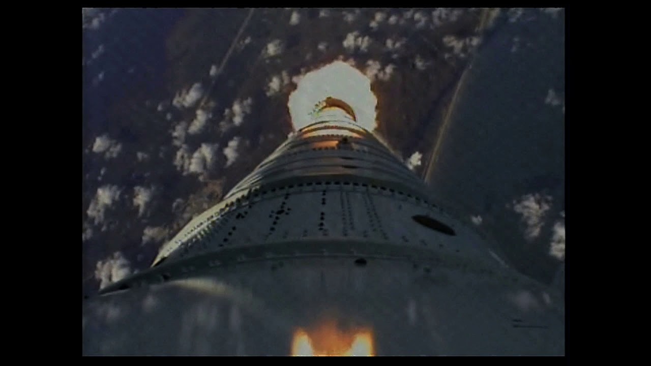 rocket leaving earth behind - YouTube