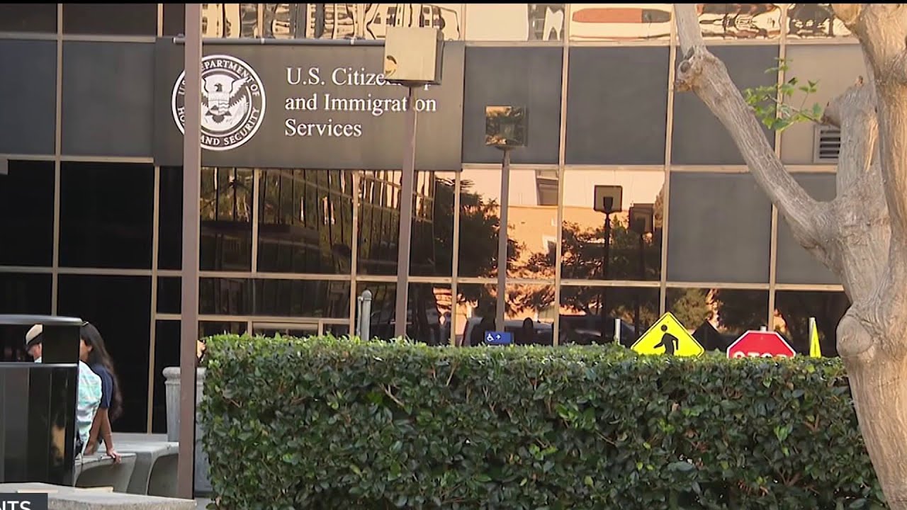 Federal agents detain people at Immigration Services | NBC 7 San Diego ...