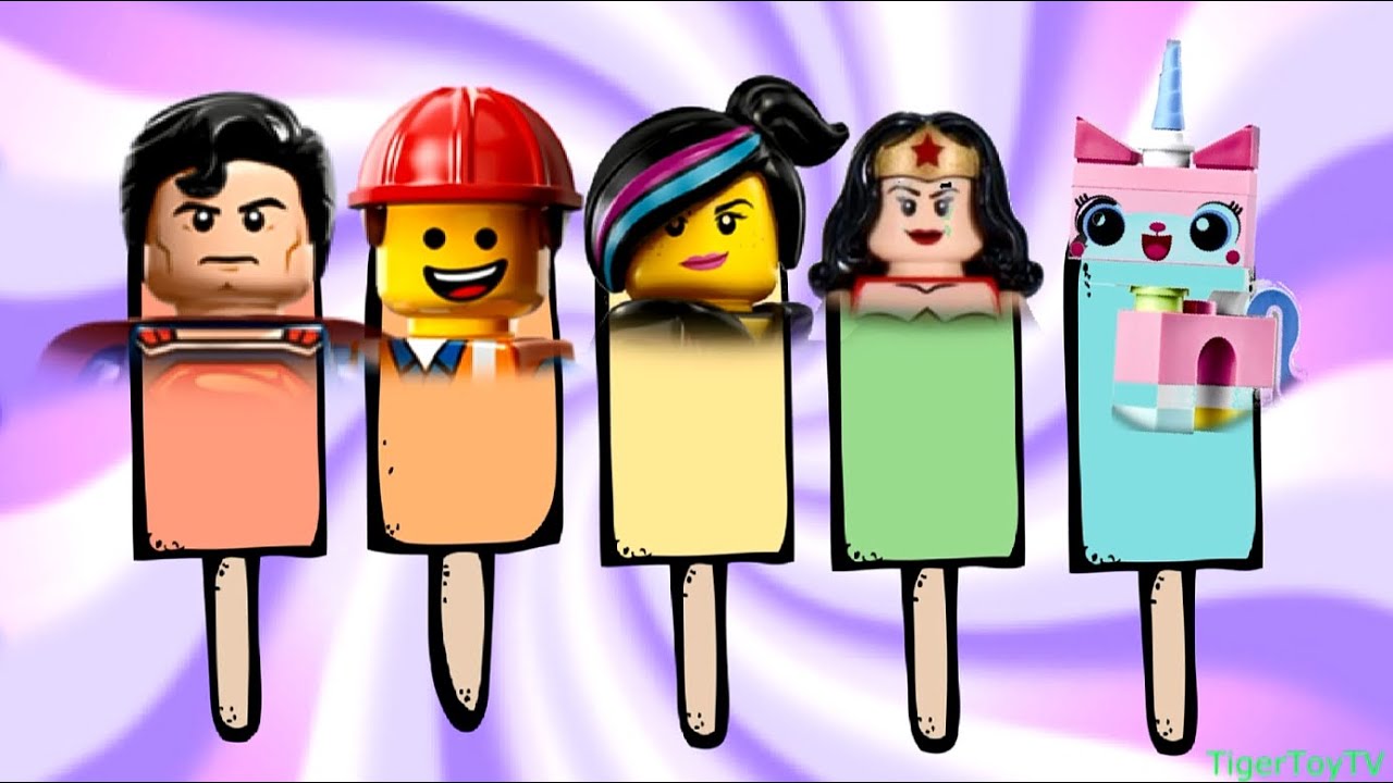 LEGO MOVIE ICE CREAM FAMILY SONG (FINGER FAMILY SONG SERIES) 레고무비 아이스크림 ...