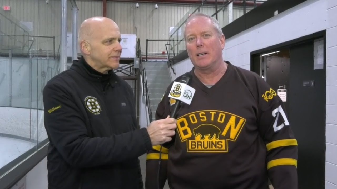 Frank Simonetti Wraps up the 2024 Bruins Alumni Season - YouTube