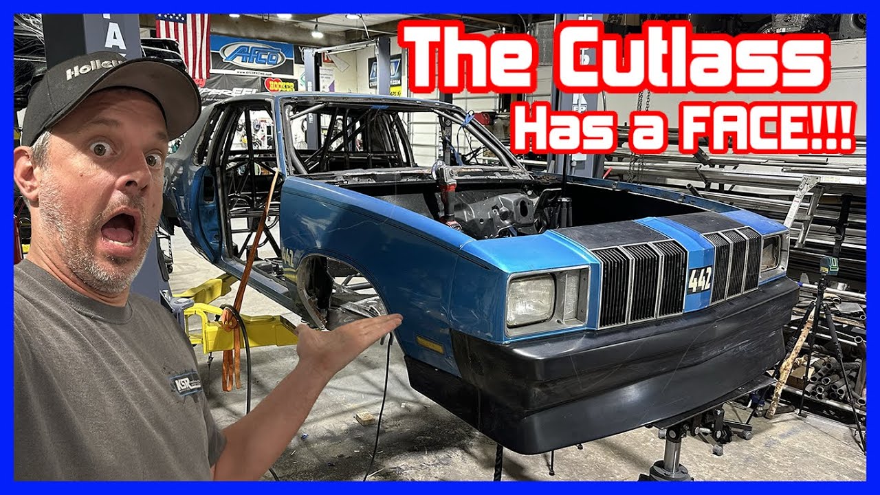 The Cutlass Get's Its FACE BACK!! (It's Been Years!) KSR Cutlass Build ...