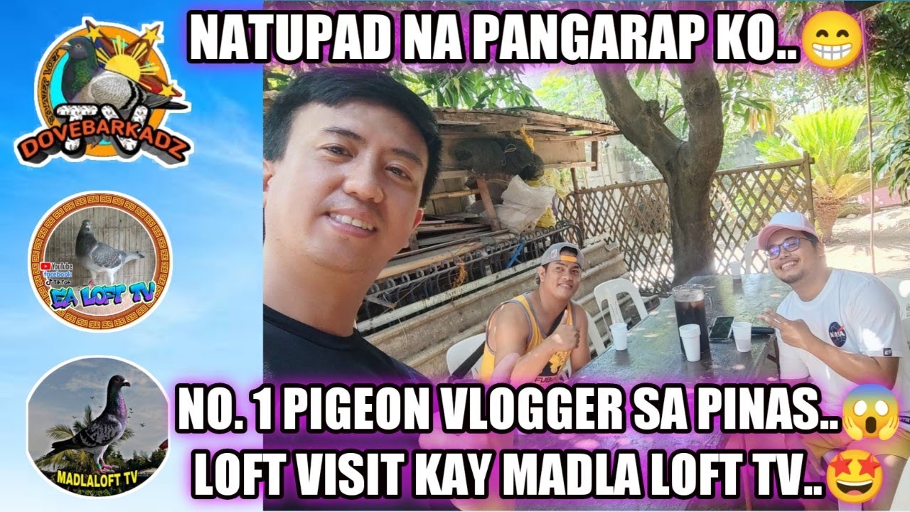 LOFT VISIT KAY MADLA LOFT TV..🤩 | NO. 1 PIGEON VLOGGER SA PILIPINAS..😱 ...