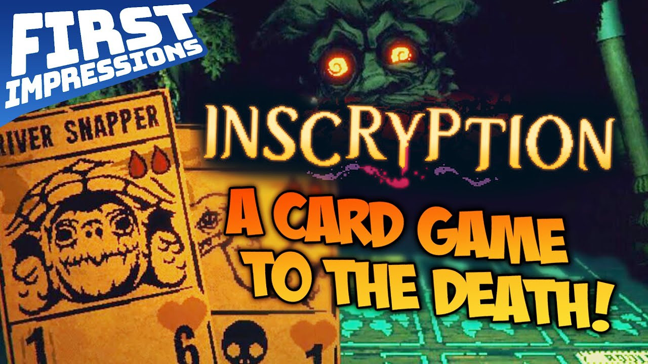 Inscryption - A Card Game to the Death! - Steam First Impressions - YouTube