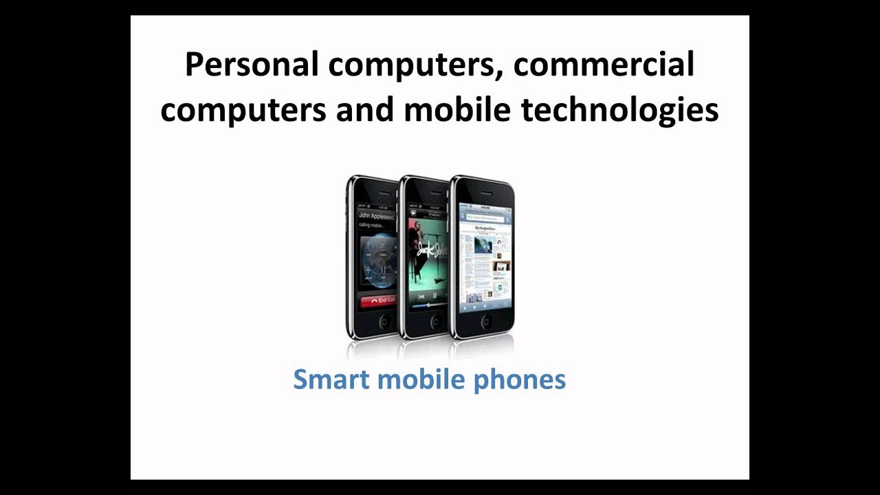 Topic 1 Computer Systems and Mobile Technologies - GCSE ICT - YouTube