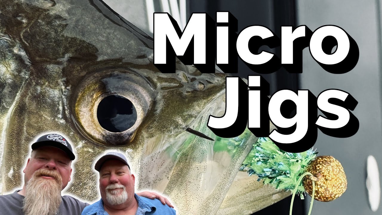 Panfish Micro Jigs!!! - YouTube