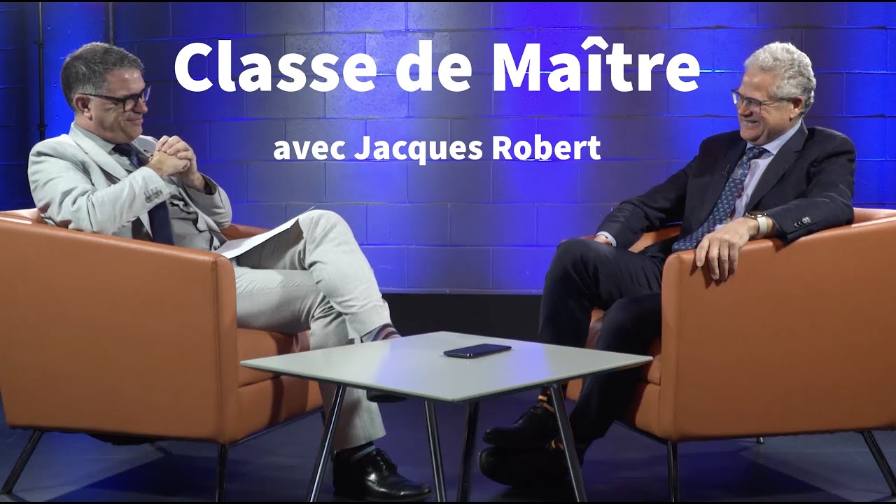 Classe de maître avec le Professeur Jacques Robert - YouTube