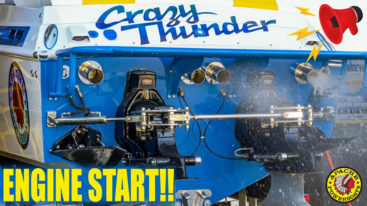 SOUND UP! - Apache 36' Crazy Thunder Engine Tests - YouTube