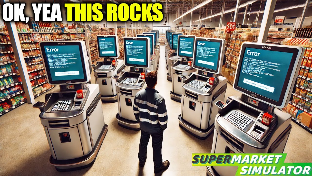 “Check” it Out | Supermarket Simulator Gameplay | Part 7 - YouTube