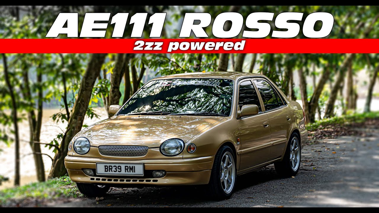 2ZZ Corolla SEG AE111 convert ROSSO EUDM - YouTube