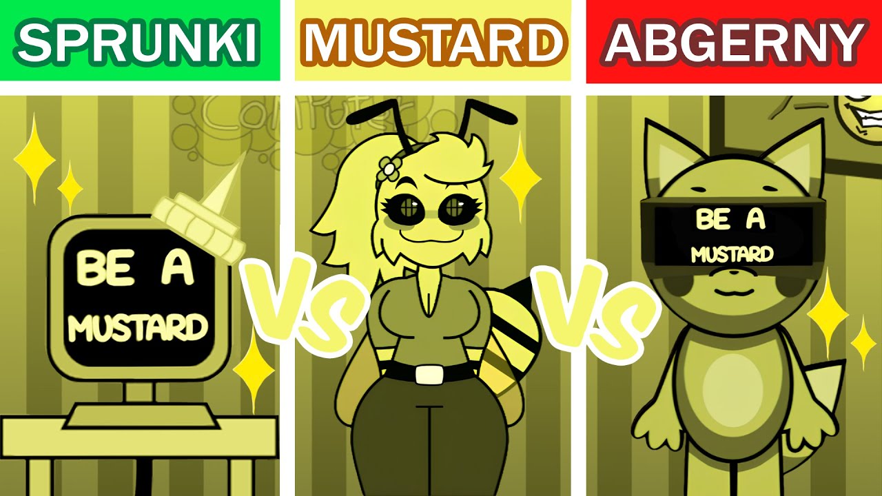 ALL Incredibox MUSTARD Versions - Colorbox VS Incredibox Sprunki VS ...